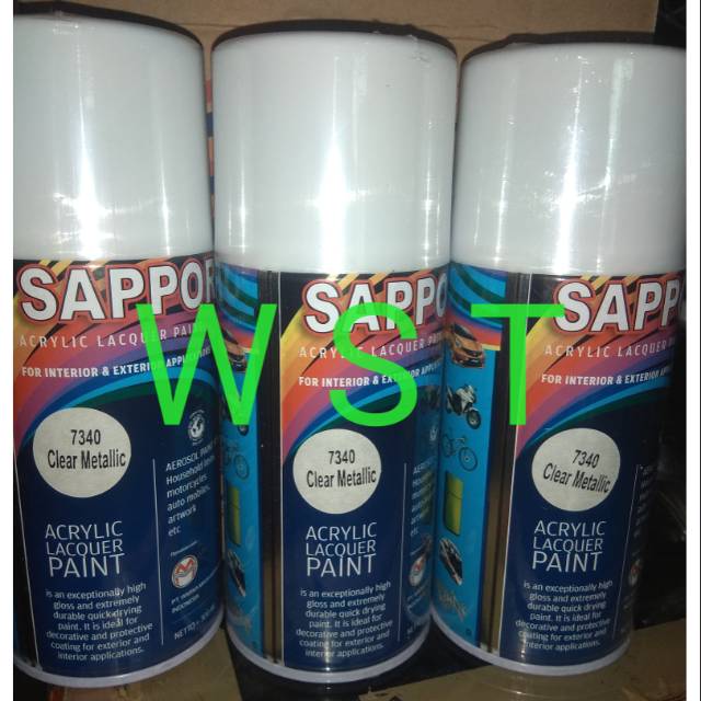 Jual Cat Semprot Pilox Pylox Transparan Metalik 7340 CLEAR METALLIC ...