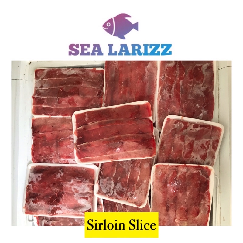 Jual Sirloin Slice Beef / Daging Slice / Sukiyaki / Grill / Steamboat ...