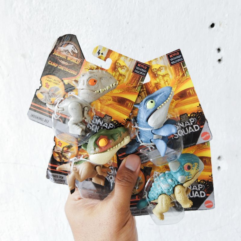 Jual jurassic world snap squad - wave 8 | Shopee Indonesia