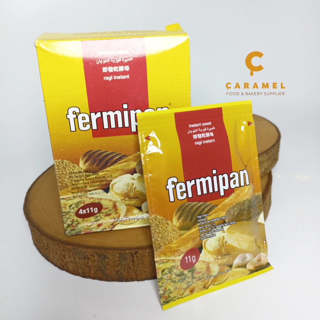 Jual Fermipan Ragi Instant / Instant Dry Yeast 11gr - Saf Instant Ragi ...