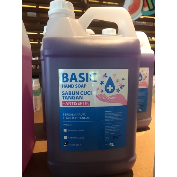 Jual Secret Clean Basic Hand Soap 5L | Shopee Indonesia