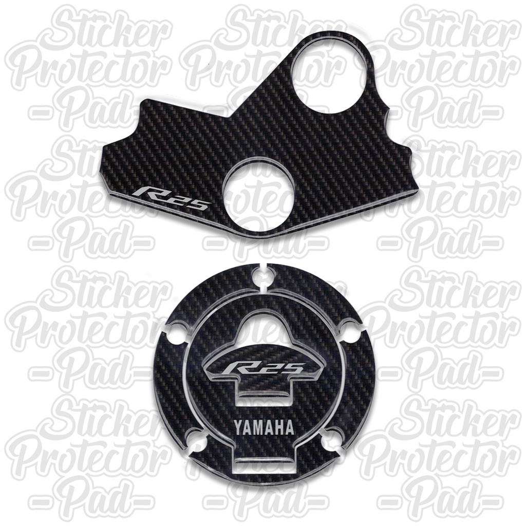 Jual STIKER YAMAHA R25 R 25 TUTUP TANGKI DAN SEGITIGA PAD | Shopee ...