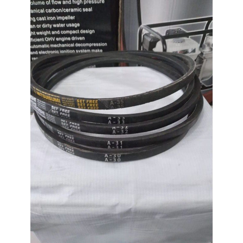 Jual Fanbelt × V-Belt Ukuran A30 A31 A32 A33 A35 Harga Satuan | Shopee ...