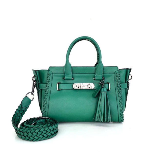 Jual Coach swagger 27 Rip and Repair Satchel | Shopee Indonesia