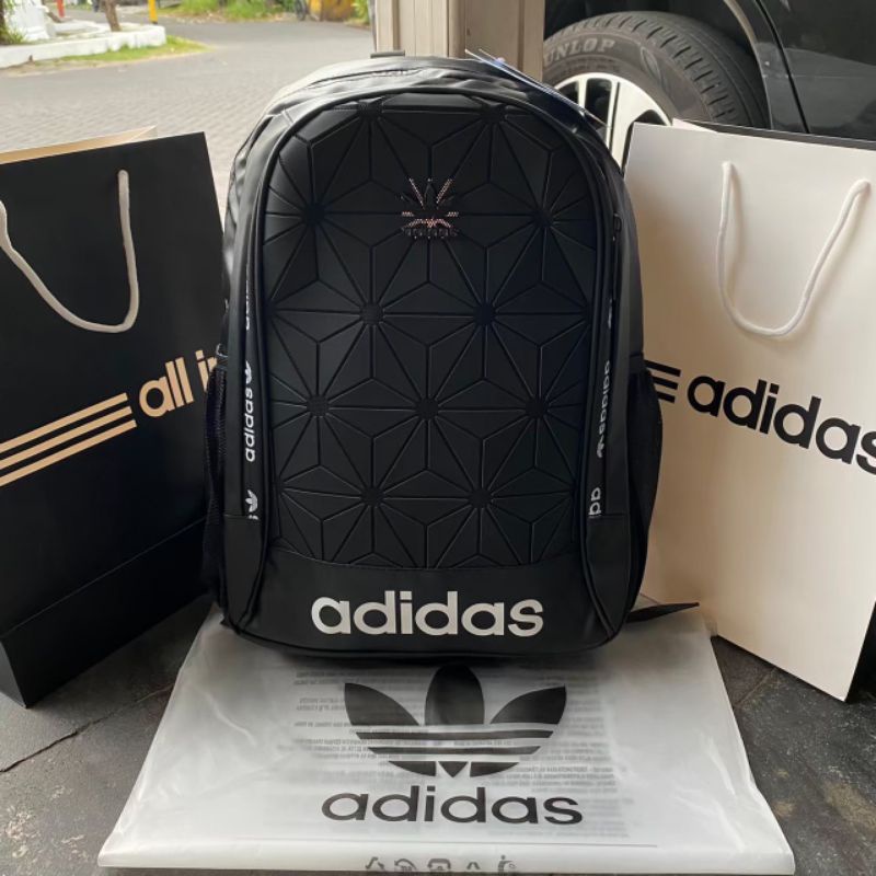 Jual Backpack Adidas x Issey Miyake Old Minifont Leather | Shopee Indonesia