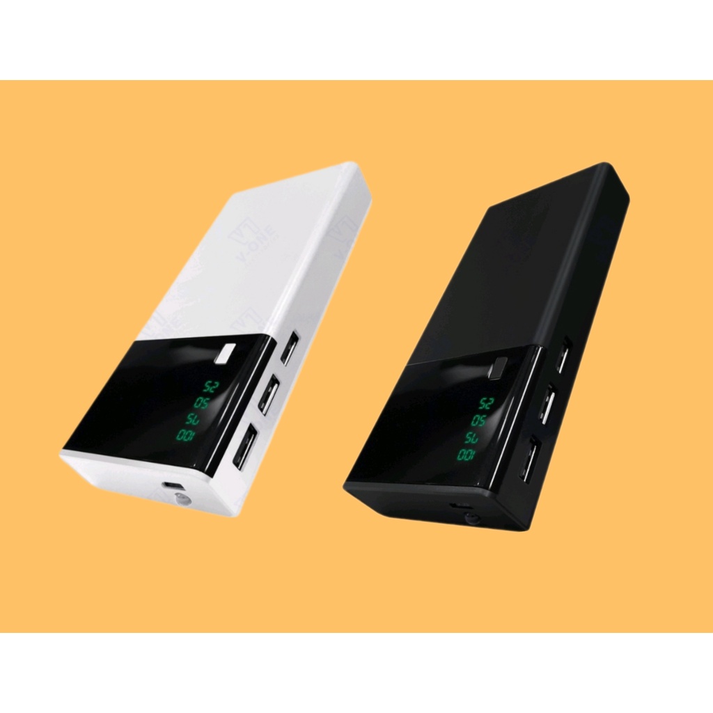 Jual power bank 20000mah fast charging 3 usb original powerbank ...