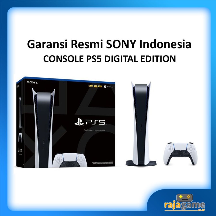 Jual PS5 Playstation 5 Console Digital Edition Garansi Resmi Sony Indonesia | Shopee Indonesia