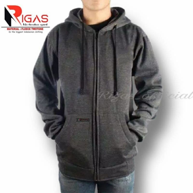 Jual Hoodie Zipper Polos - M, L, XL, XXL - Maroon, Hijau, Hitam, Navy ...