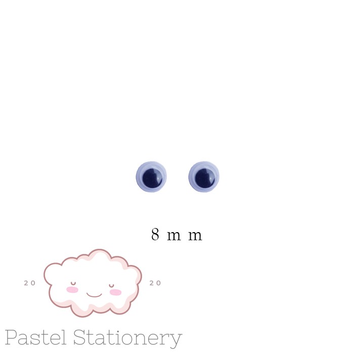 Jual Mata Boneka Gerak Googly Eyes - Mata Mataan Palsu Kerajinan Hias ...