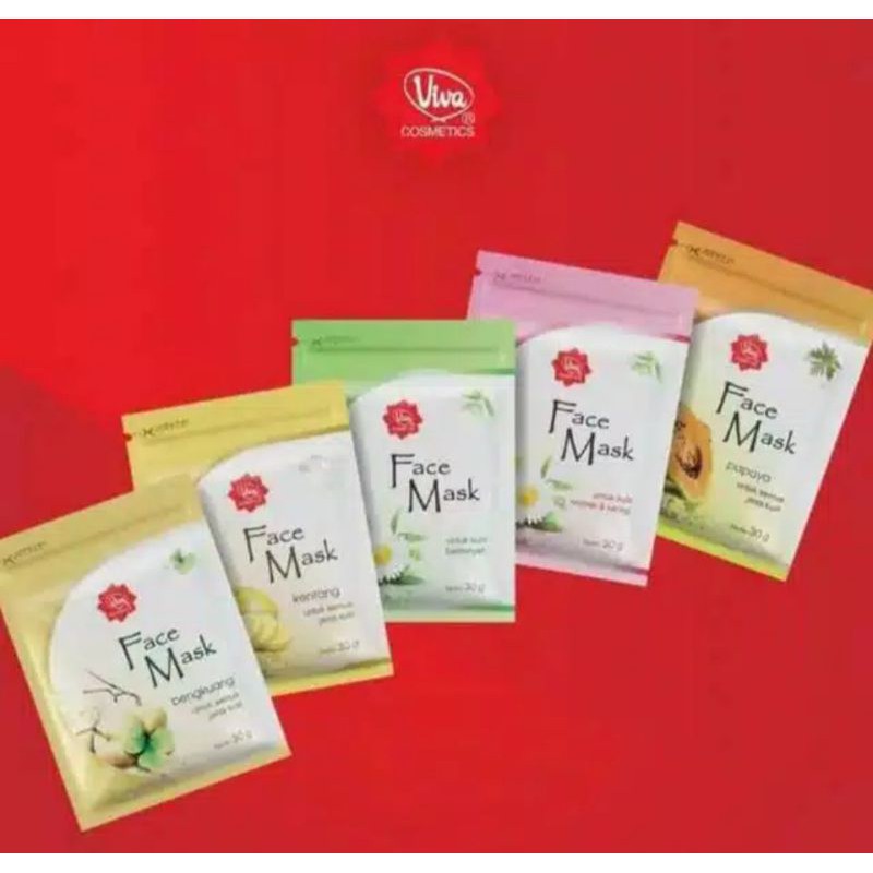 Jual Viva Face Mask ( 30 gr ) | Shopee Indonesia