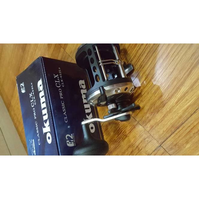 Jual REEL THROLING OKUMA CLASSIC PRO CLX-452LA | Shopee Indonesia