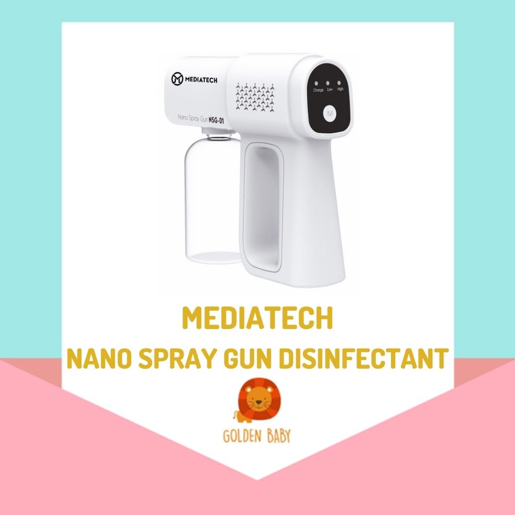Jual Mediatech Nano Spray Gun Disinfectant Fogging Sterilizer Portable ...