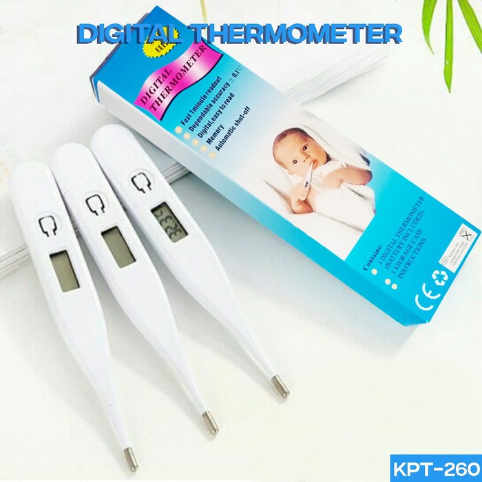 Jual Termometer Digital - Thermometer Alat Pengukur Suhu tubuh Digital ...