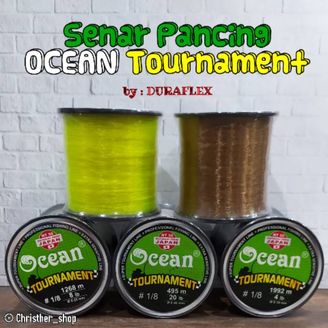 Jual Senar Nylon DURAFLEX Ocean Tournament / Senar Pancing Nylon ...