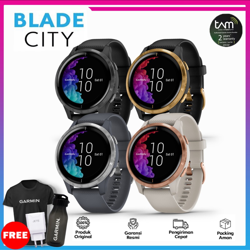Jual Garmin Venu Original Garansi Resmi TAM 2 Tahun | Shopee Indonesia