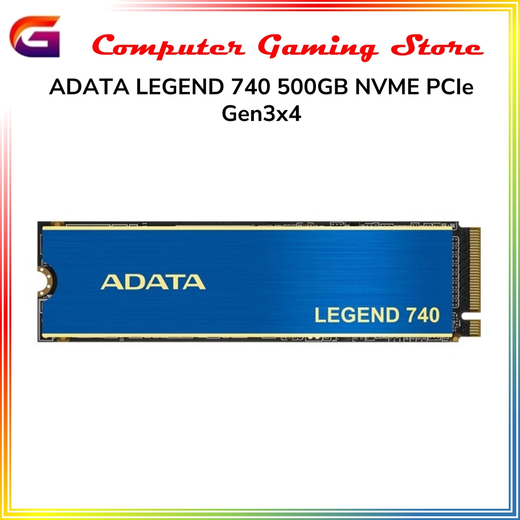 Jual ADATA LEGEND 740 250GB NVME PCIe Gen3x4 SSD M.2 | Shopee Indonesia