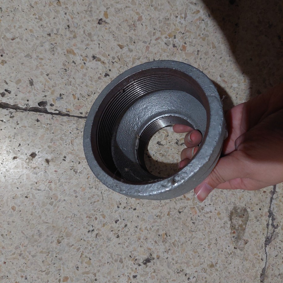 Jual Galvanis verloop sok reduser sok sambungan besi 3x2" fitting ...