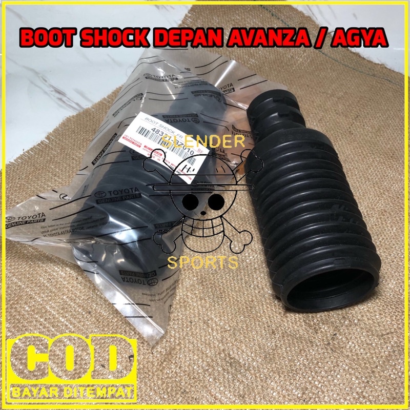 Jual BOOT SHOCK DEPAN AGYA - KARET BOOT STOPPER DEPAN AGYA AYLA - BOOT ...