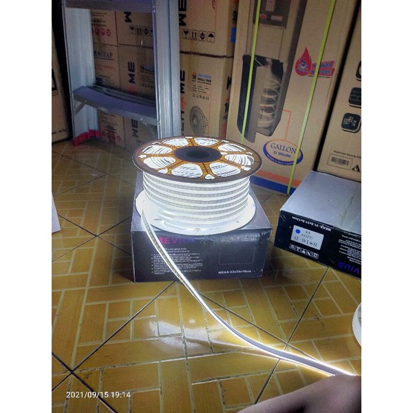 Jual lampu selang Neon Flex 10 meter + soket Neon Flex | Shopee Indonesia