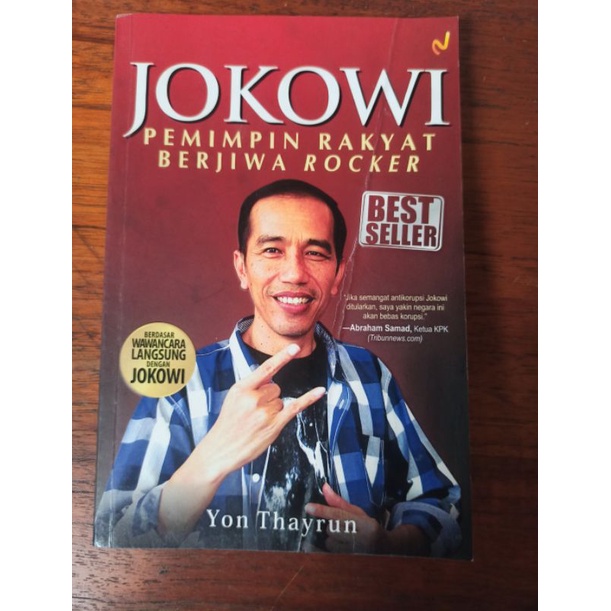 Jual BUKU JOKOWI Pemimpin Rakyat Berjiwa Rocker | Shopee Indonesia