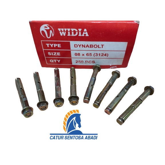 Jual 20PCS Dynabolt 8 x 65 Baut Dinabolt Dinabol Beton 8x65 Bracket ...