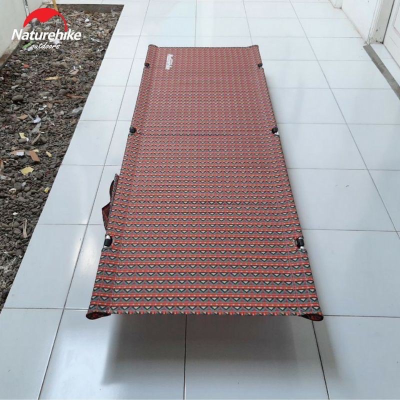 Jual FOLDING BED VELBED PORTABLE CAMPING BED NATUREHIKE XJC04 VELBED ...