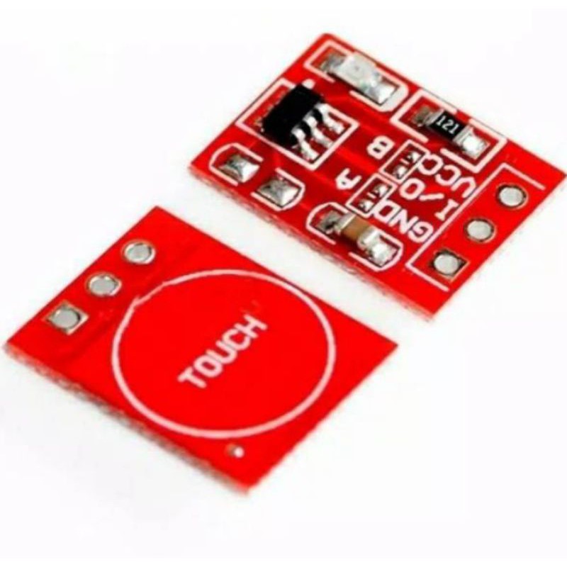 Jual TTP223 TOUCH SENSOR SENTUH self locking switch | Shopee Indonesia