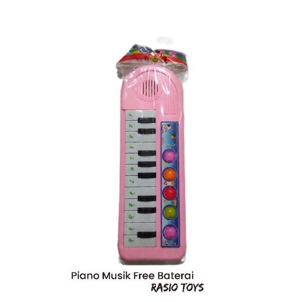Jual Mainan Anak Piano Keyboard Musik 12 Nada | Shopee Indonesia