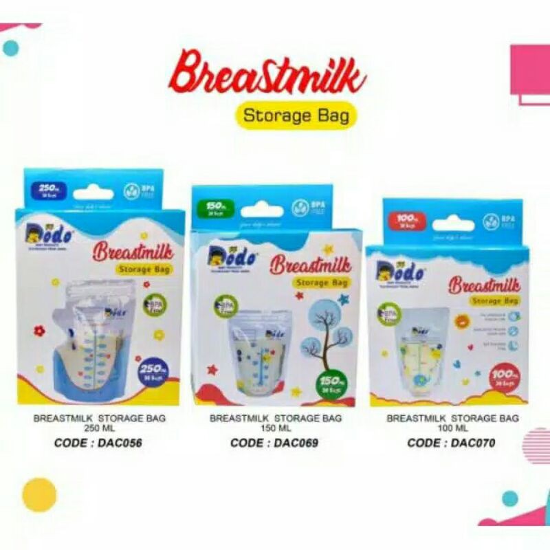 Jual dodo breast milk 30 bags | Shopee Indonesia