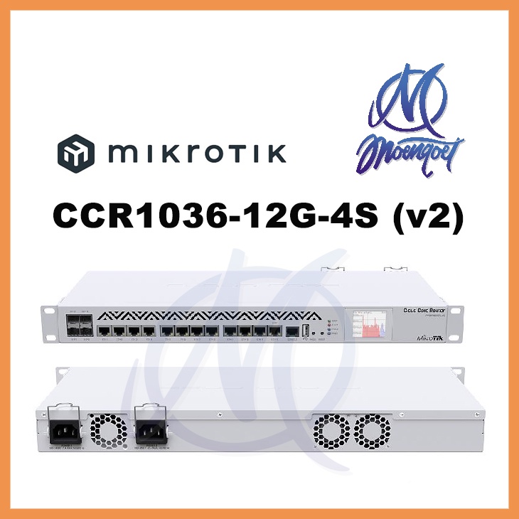 Jual Mikrotik CCR 1036 12G 4S v2 CCR1036-12G-4S v2 | Shopee Indonesia