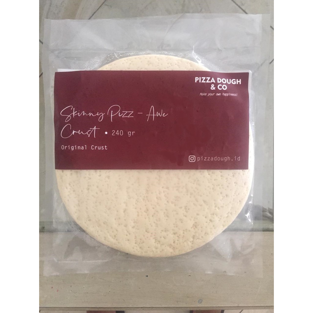 Jual Adonan Pizza 22cm isi 2 Original Italian Piza Dough Thin Crust ...