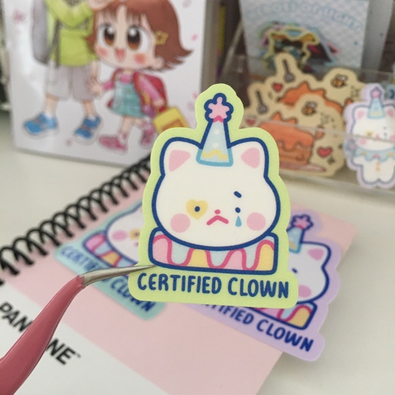 Jual MOKKACLUB | Premium Sticker | Original Character: Mascarpone ...