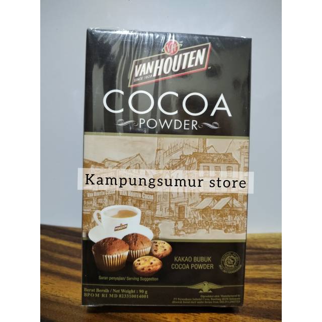 Jual Coklat Bubuk / Cocoa Powder Van Houten 80 gr | Shopee Indonesia