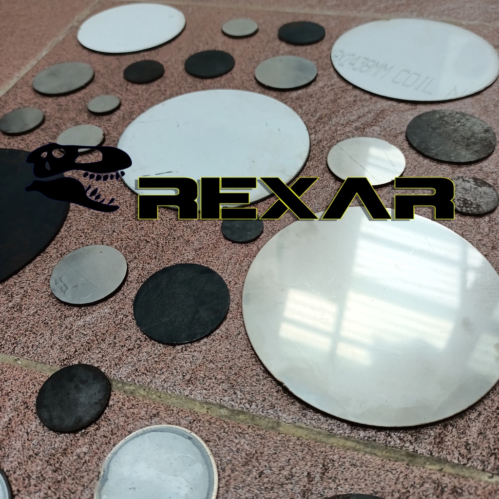 Jual Plat Bulat 15 cm tebal 2 mm Ms (Sphc/Ss 400) / Stainless Steel ...