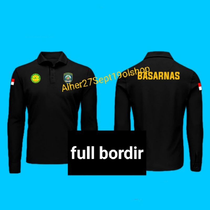 Jual kaos Basarnas baju Basarnas kaos katun Basarnas kaos kerah ...
