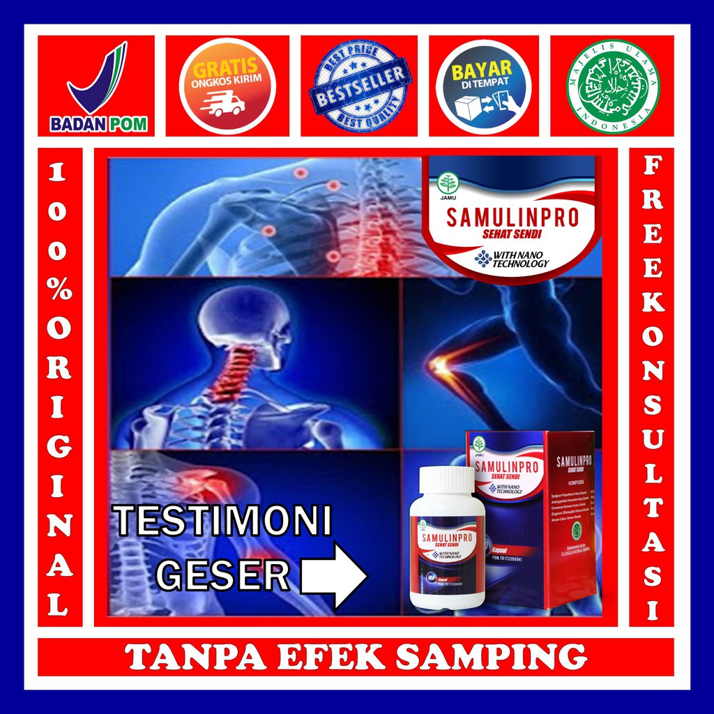 Jual SamulinPro Acep Herbal Obat Herbal Rematik Obat Nyeri Sendi Obat ...