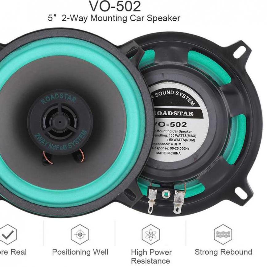Jual Recomend Speaker Subwoofer Mobil HiFi 5 Inch 100W 1 PCS ...