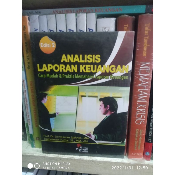 Jual Buku edisi 2 kedua Analisis laporan keuangan cara mudah dan praktis memahami laporan ...