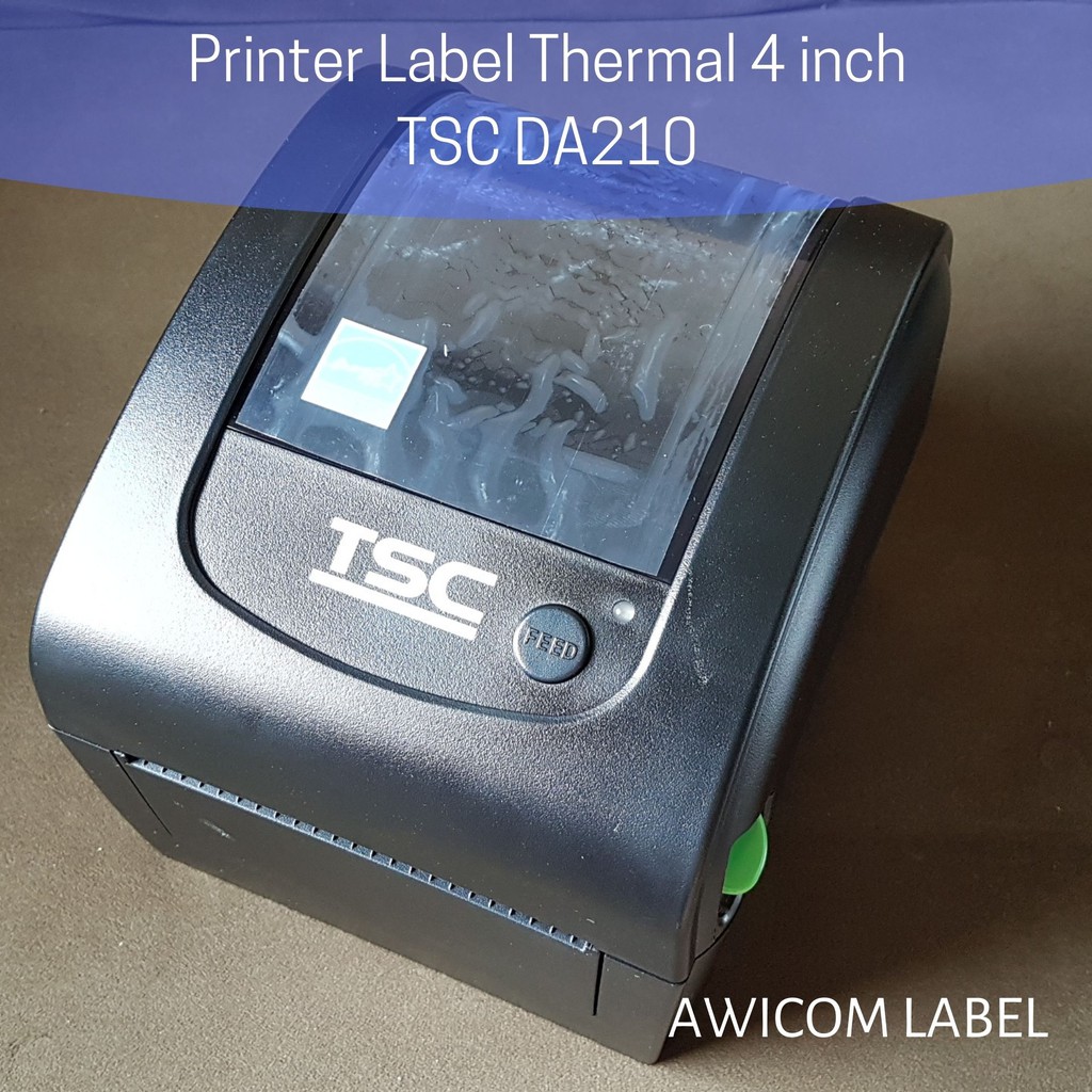 Jual TSC DA210 Printer Label Barcode Thermal untuk cetak Resi Alamat ...