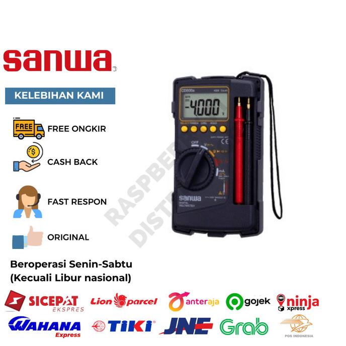 Jual Digital Multimeter Sanwa CD800a | Shopee Indonesia