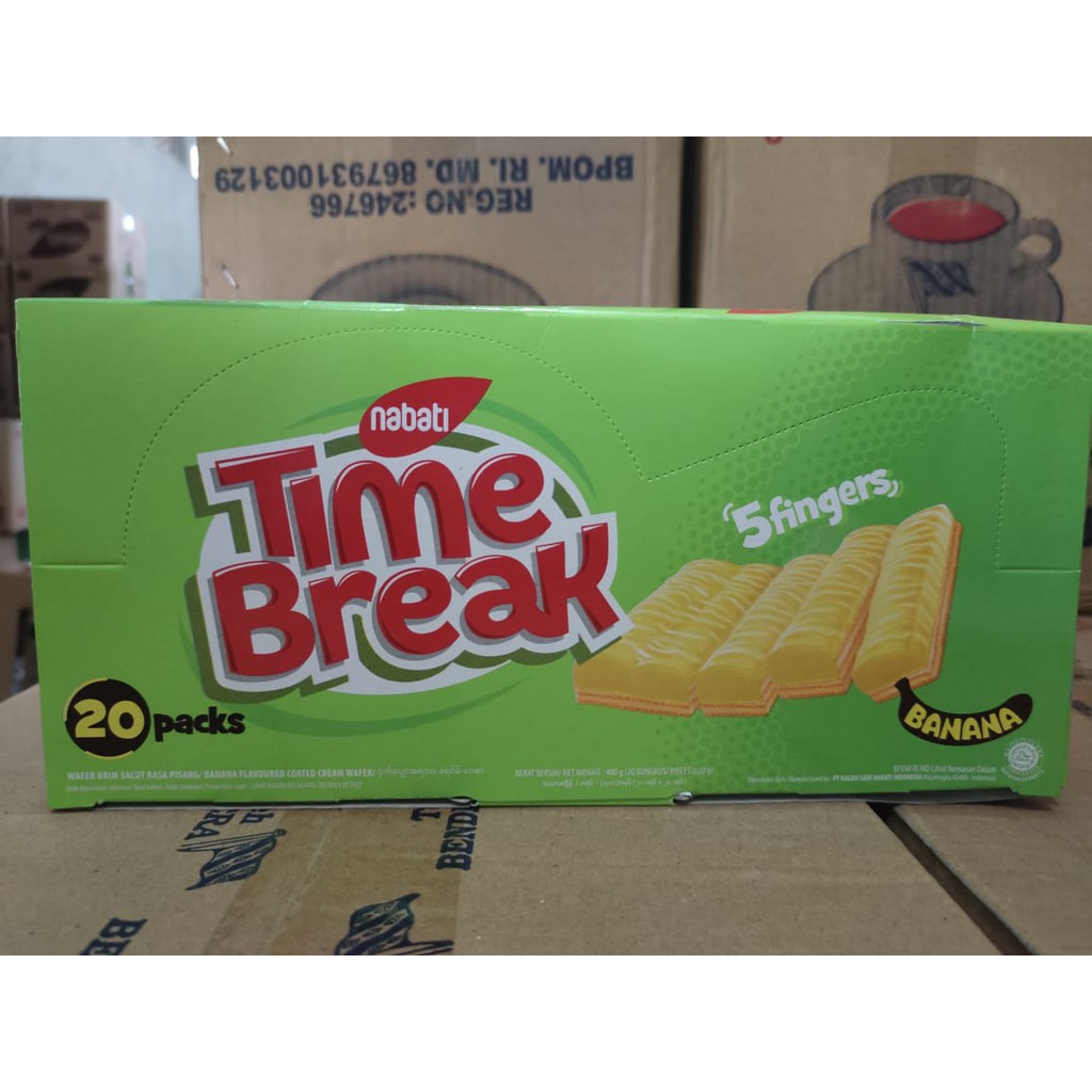 Jual nabati time break banana 20gr | Shopee Indonesia