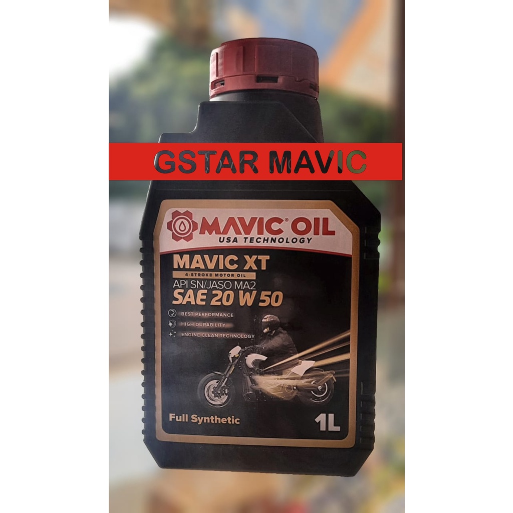 Jual Mavic XT 20W-50 4-stroke Motor Oil 1L | Shopee Indonesia
