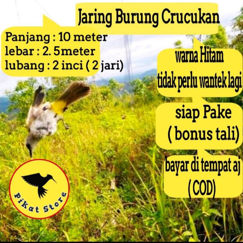 Jual jaring manuk JARING BURUNG CRUCUKAN JALA JARING TRUCUK JARING ...