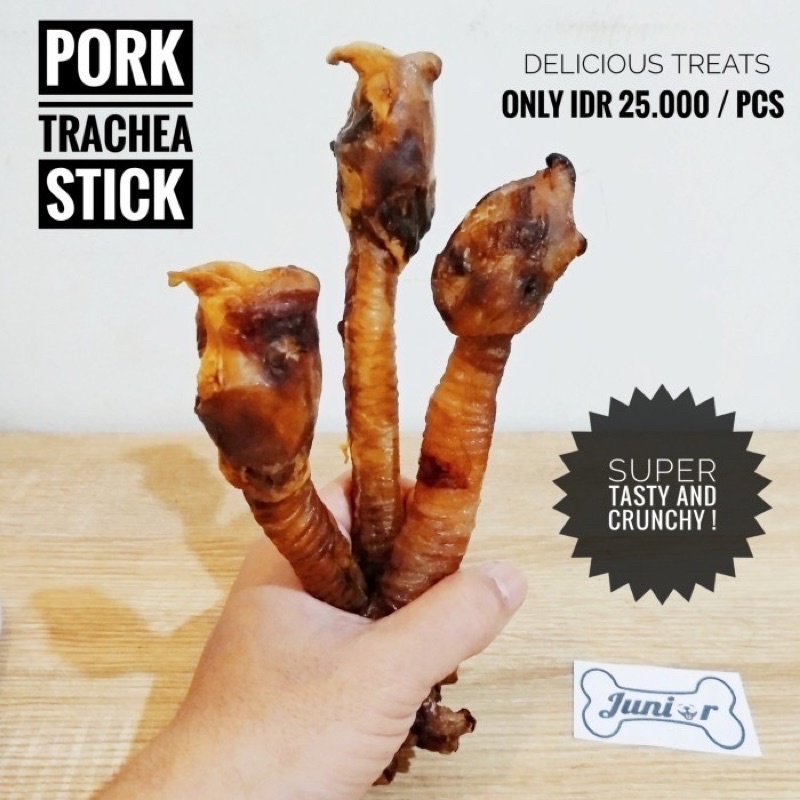 Jual Pork Trachea Stick / Snack Tulang Muda Babi Panggang / Cemilan ...