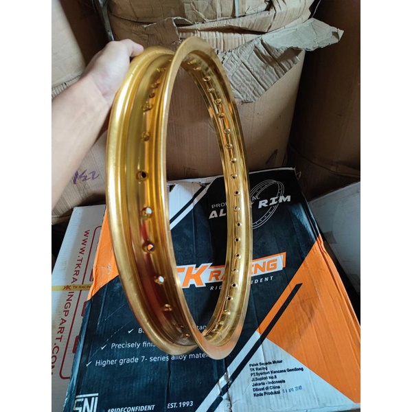 Jual Velg tk japan 185-19 hole 36 gold satuan | Shopee Indonesia