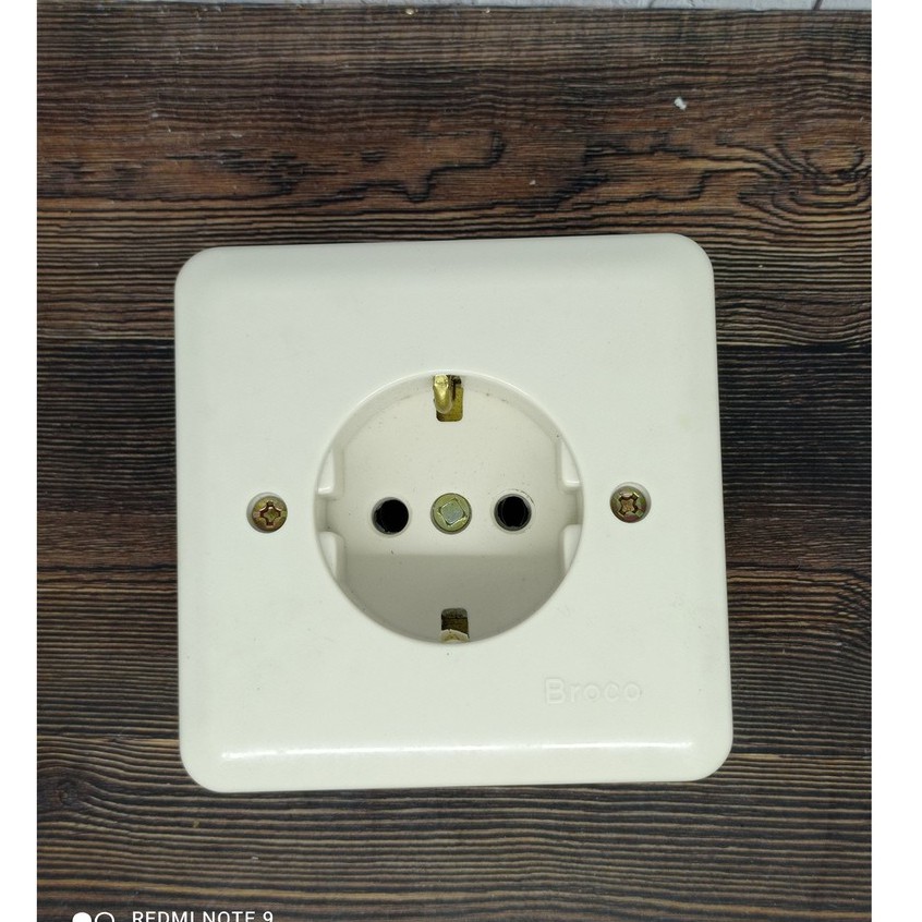 Jual Stop Kontak Tanam Broco,Socket Outlet Broco | Shopee Indonesia