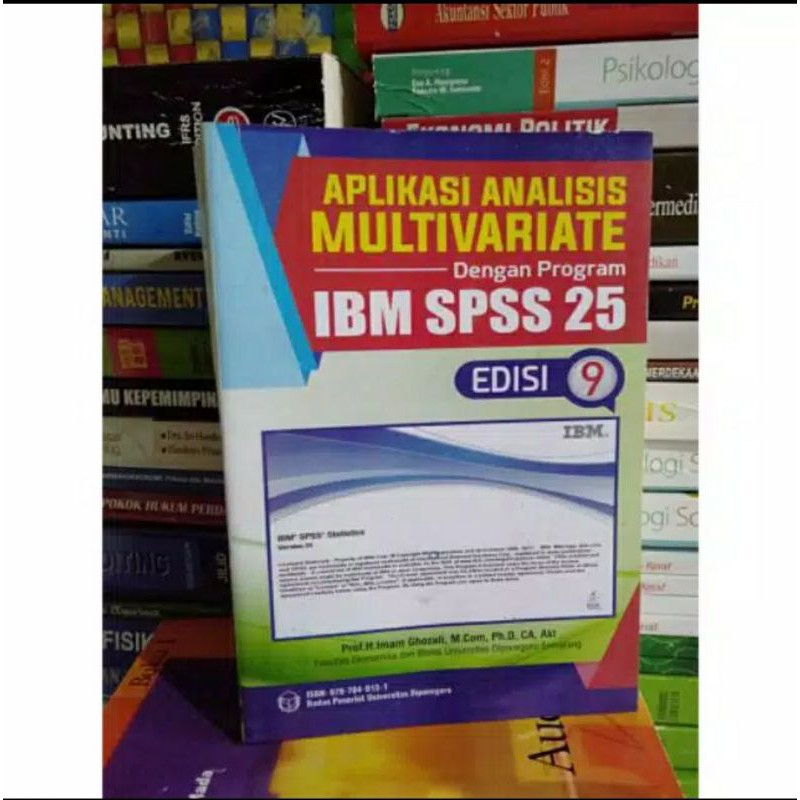 Jual aplikasi analisis multivariate dengan program IMB SPSS 25 EDISI 9 | Shopee Indonesia
