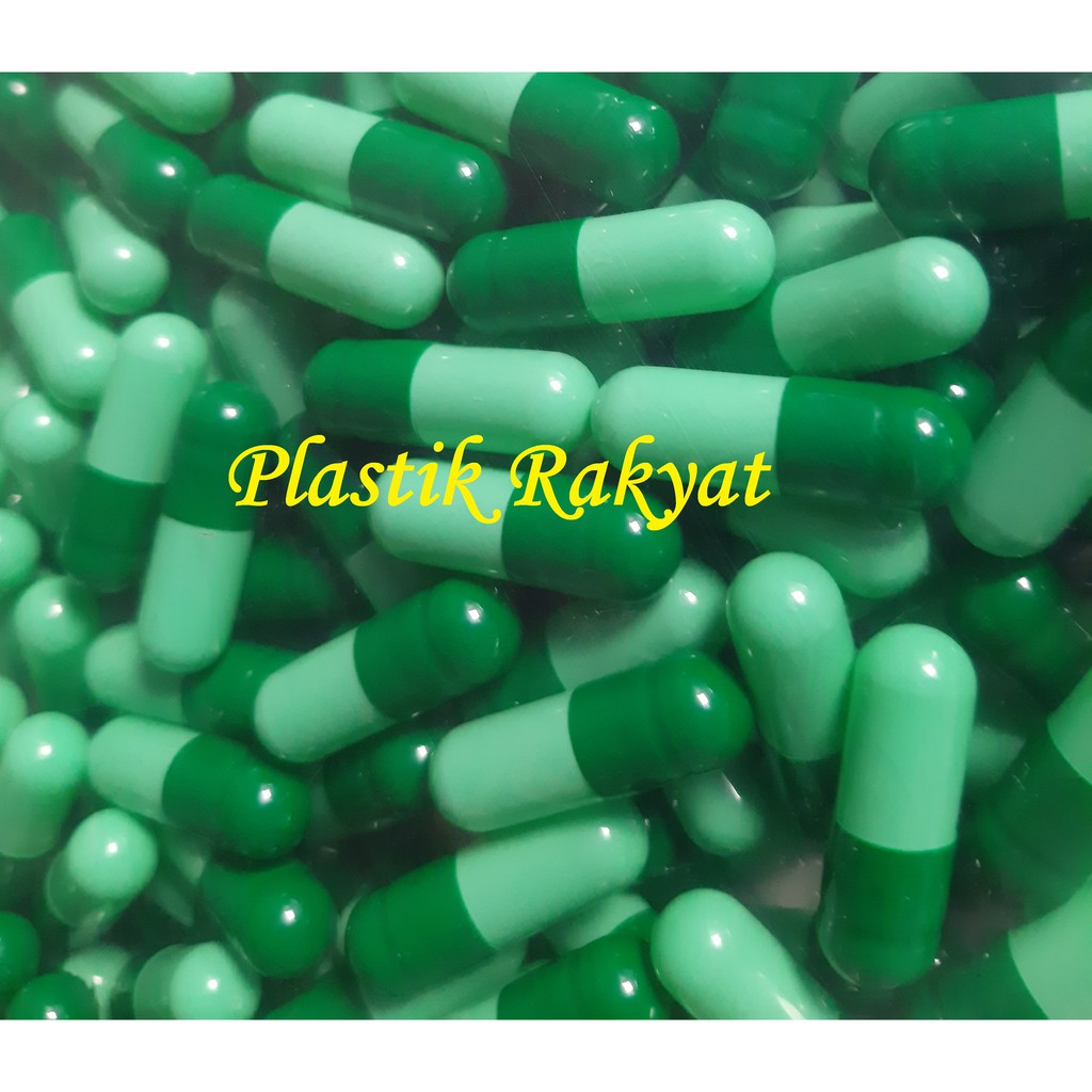 Jual Cangkang Kapsul Ukuran 0 warna warni Metalik / Kapsul Kosong ...