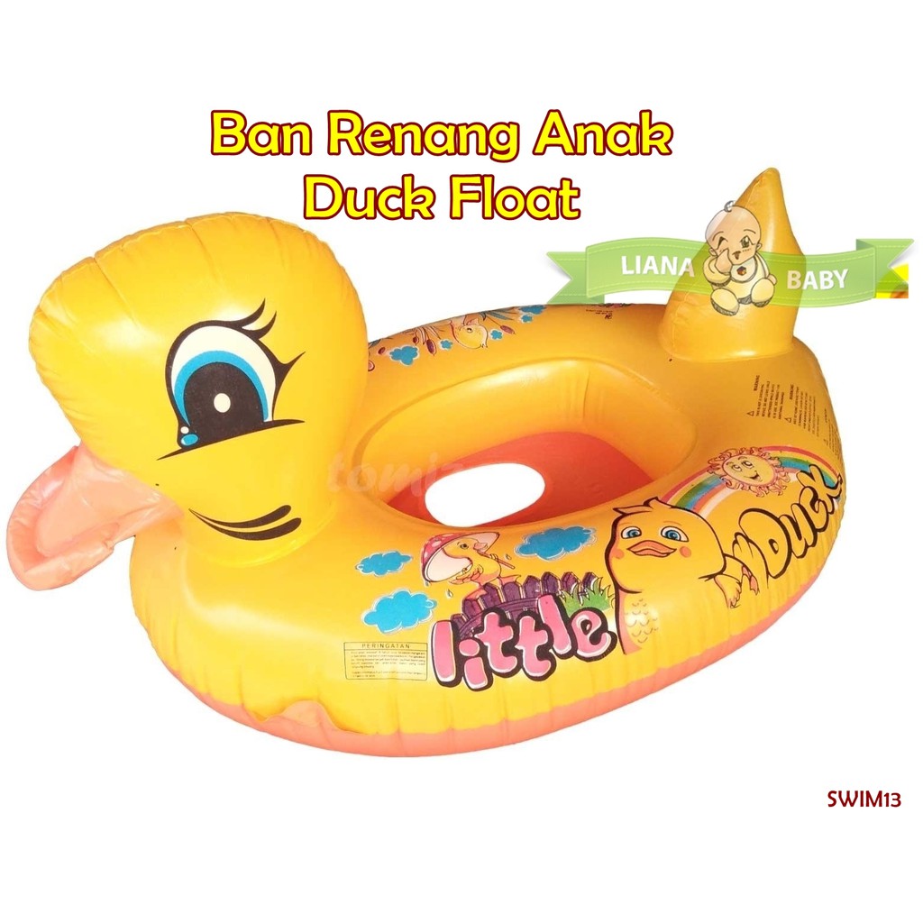 Jual SWIM13 BAN RENANG ANAK DUCK FLOAT(NO Garansi utk semua brg tiup ...