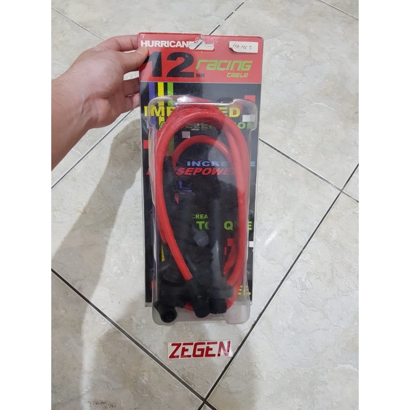 Jual Kabel busi hurricane racing 12mm HC2 | Shopee Indonesia
